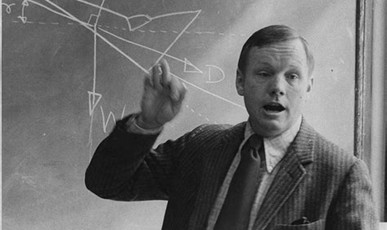 Neil Armstrong Aerospace Engineer Lunar Pioneer